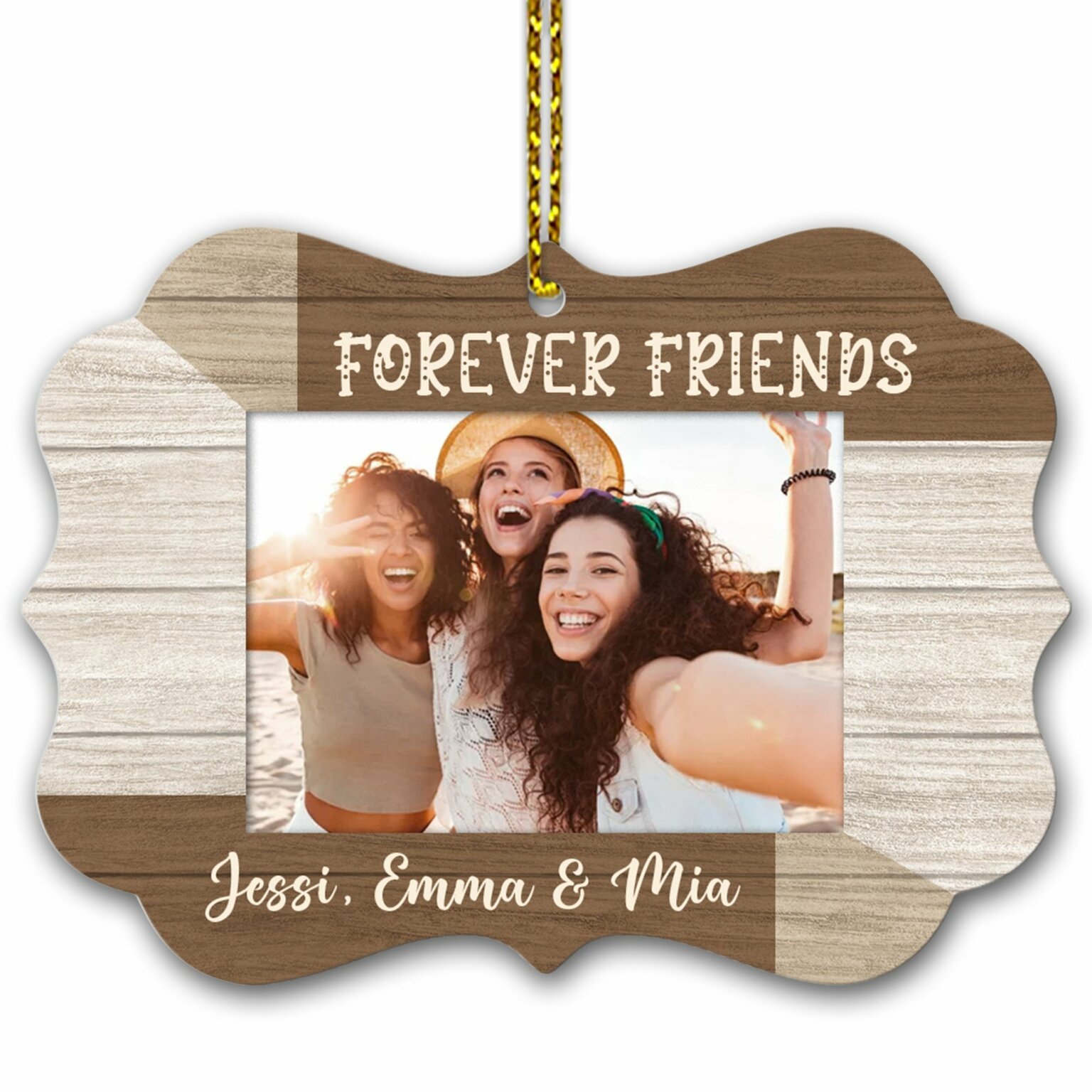 We'll Be New Best Friends Customized Friend Photo With Name ...